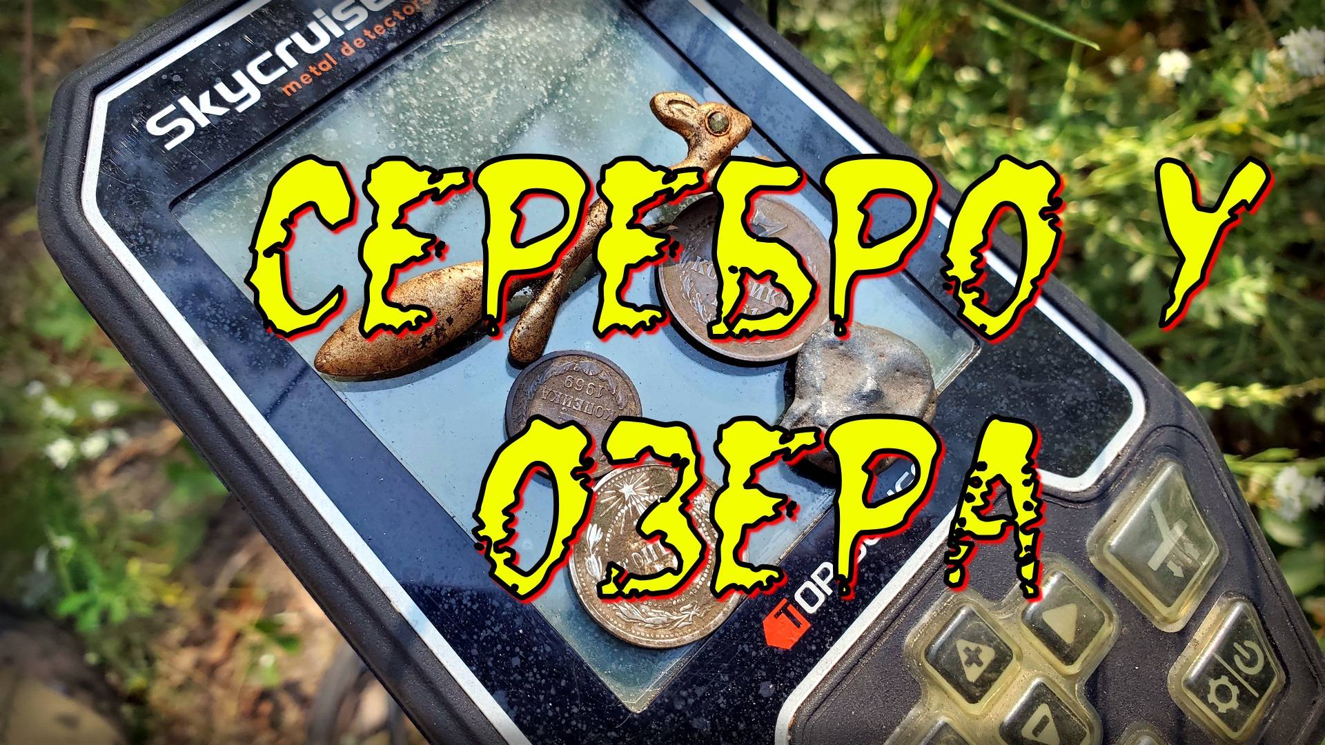 🔥Нашёл серебро около лесного озера.