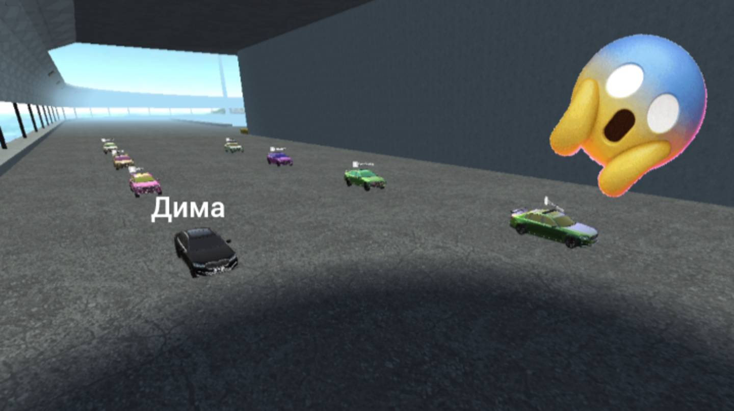 Я принял участие в гонке в симулятор автомобиля 2 | ДимА4 car Simulator 2!