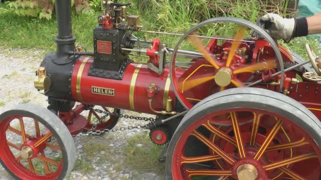 Burrell Traction 4 Inch, Dampftraktor 2012 Schweiz