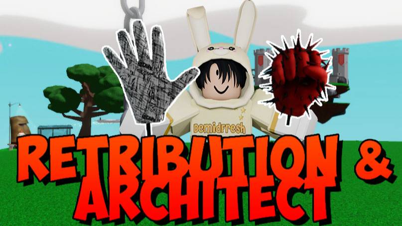 ОБЗОР ПЕРЧАТОК ВОЗМЕЗДИЕ И АРХИТЕКТОР | RETRIBUTION и ARCHITECT | Slap Battles Roblox