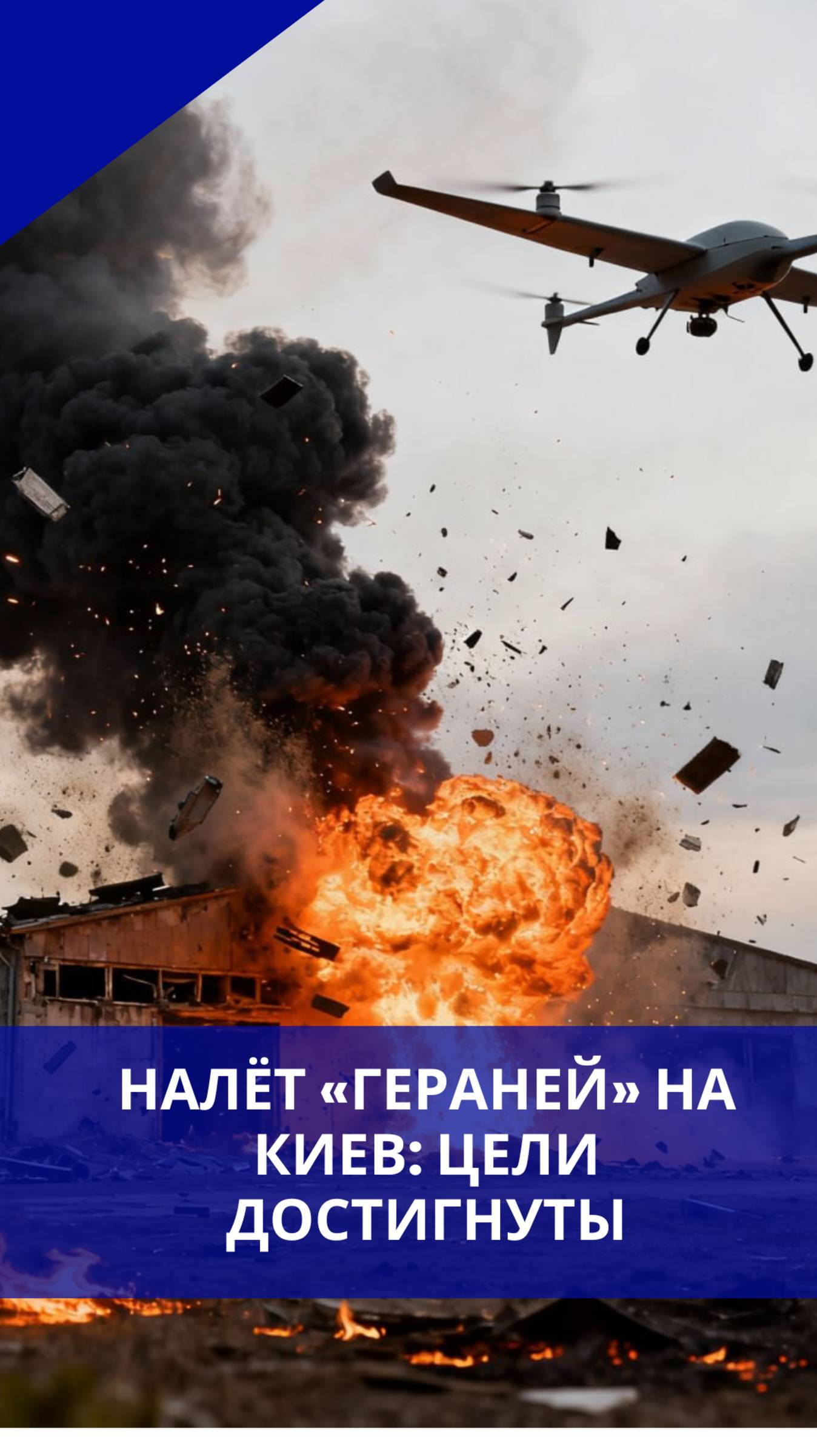 Яркая ночь на Украине. Россия атаковала цели ВСУ в Киеве. Результат — на видео