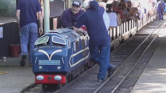 2017 Aug 27 Stapleford Park Miniature Railway Open Weekend