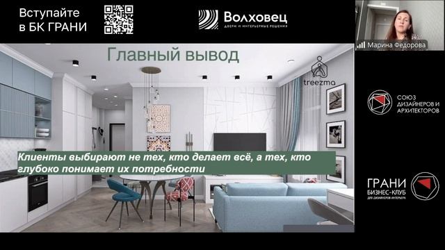 Марина Федорова - Узкая ниша в дизайне интерьера: как фокус помогает расти быстрее