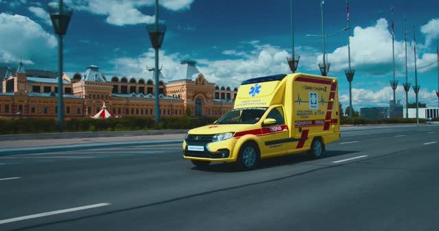 Lada Largus Prima Автомобиль скорой медицинской помощи Класса В
