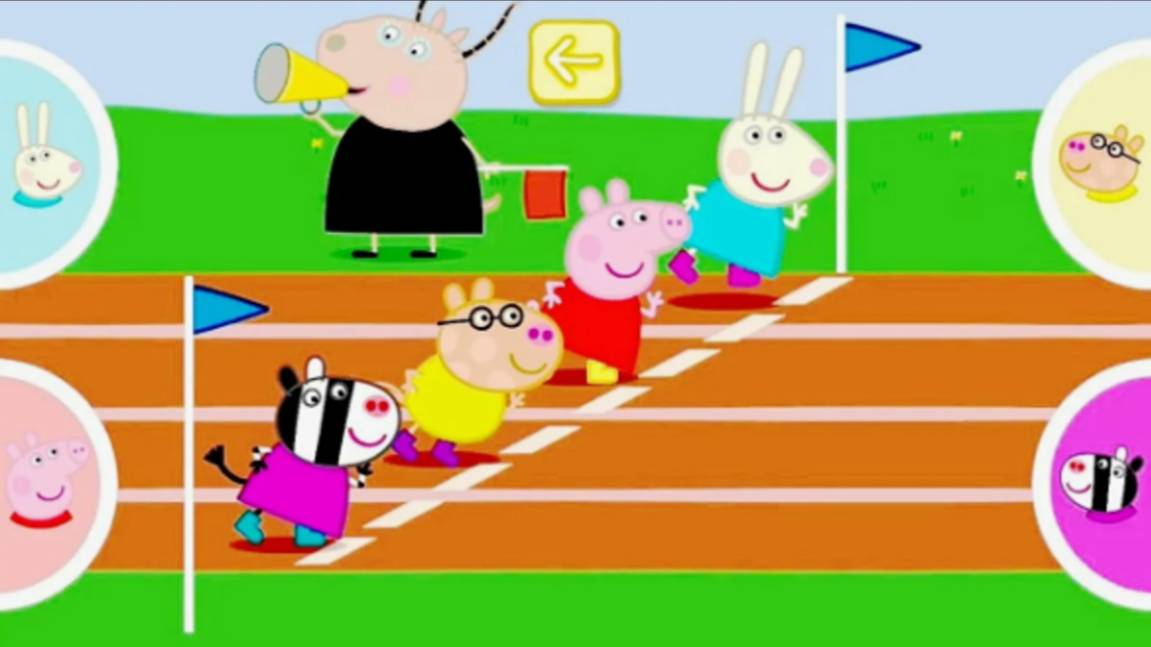 Свинка Пеппа День Спорта