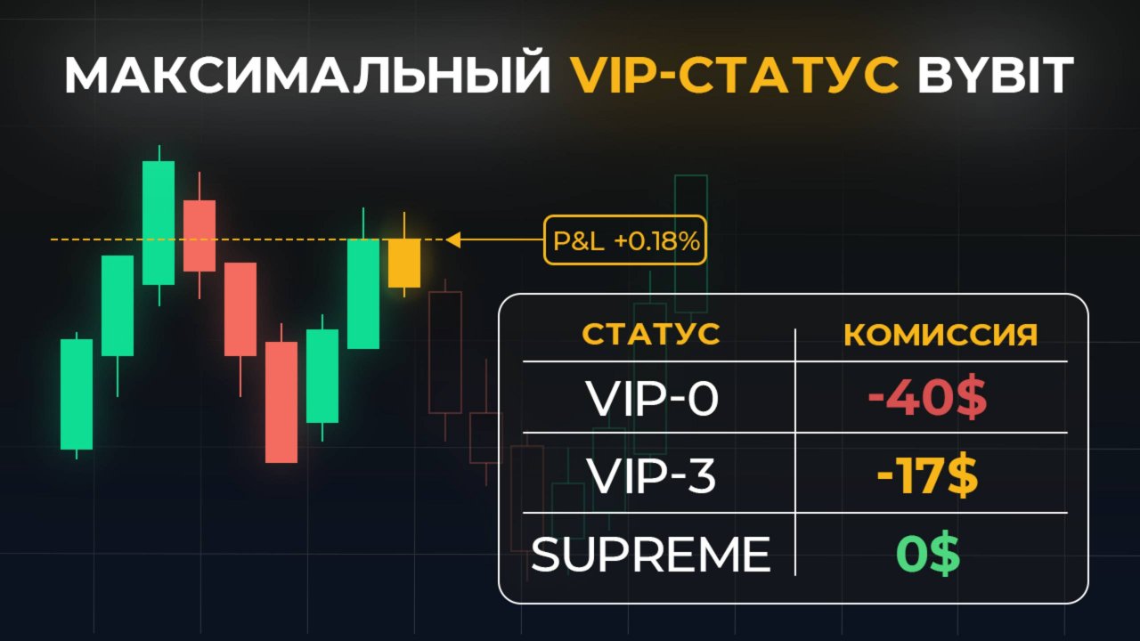 Получил МАКСИМАЛЬНЫЙ VIP на BYBIT и Торгую Без Комиссий [обзор VIP статуса]