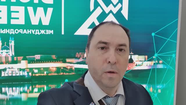 Международный форум Kazan Digital Week 2025 посетил Руслан Михайлов