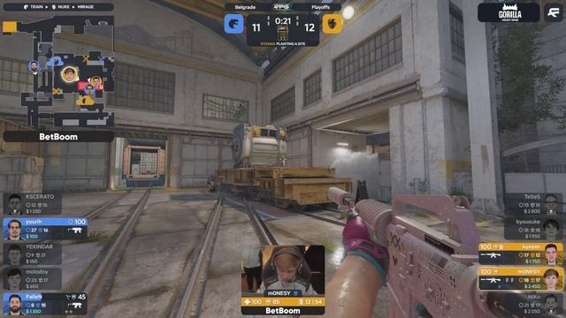 FURIA vs Team Falcons  FISSURE Playground 2 (FalleN затащил)