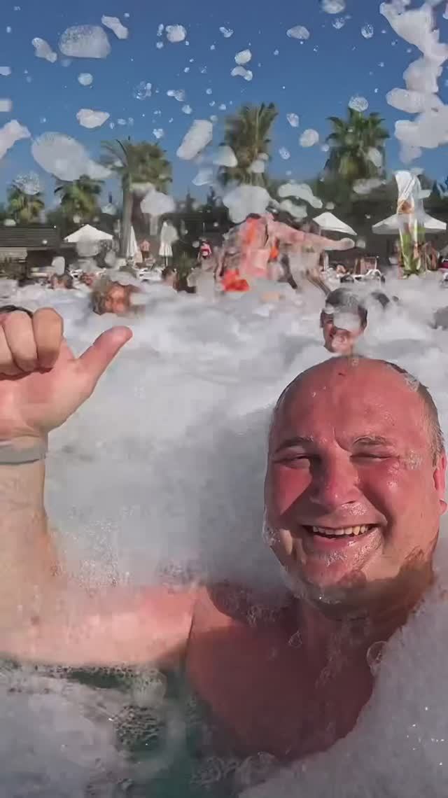 Пенная вечеринка 🫧 с любимкой ❤️🔥 #турция #travel #akadia #sorgun #luxury #пеннаявечеринка