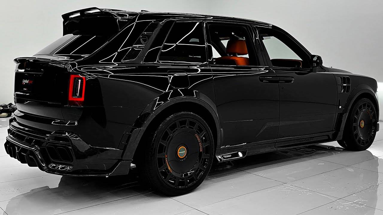 Rolls Royce Cullinan Mansory 2025 года — звук, внешний вид и интерьер