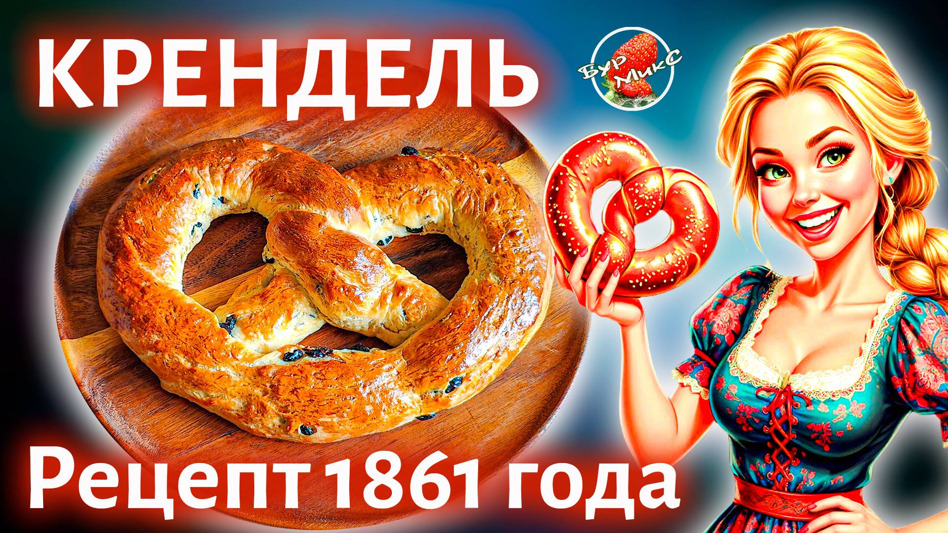 Крендель с шафраном немецкий рецепт 1861 года