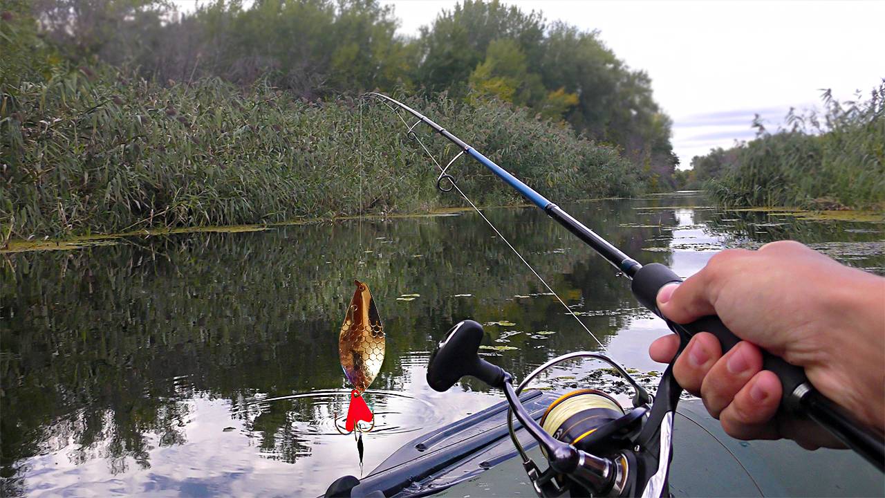 СПИННИНГ. Рыбалка на щуку. Разведка по щучьим местам.