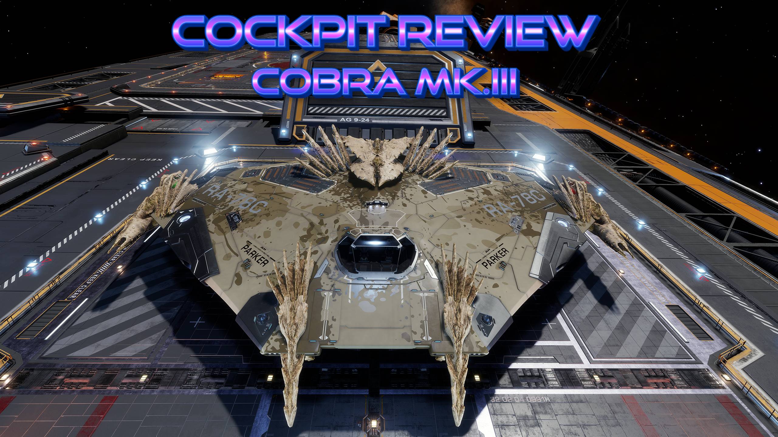 Elite Dangerous - Cockpit review - Cobra Mk.III + BONUS