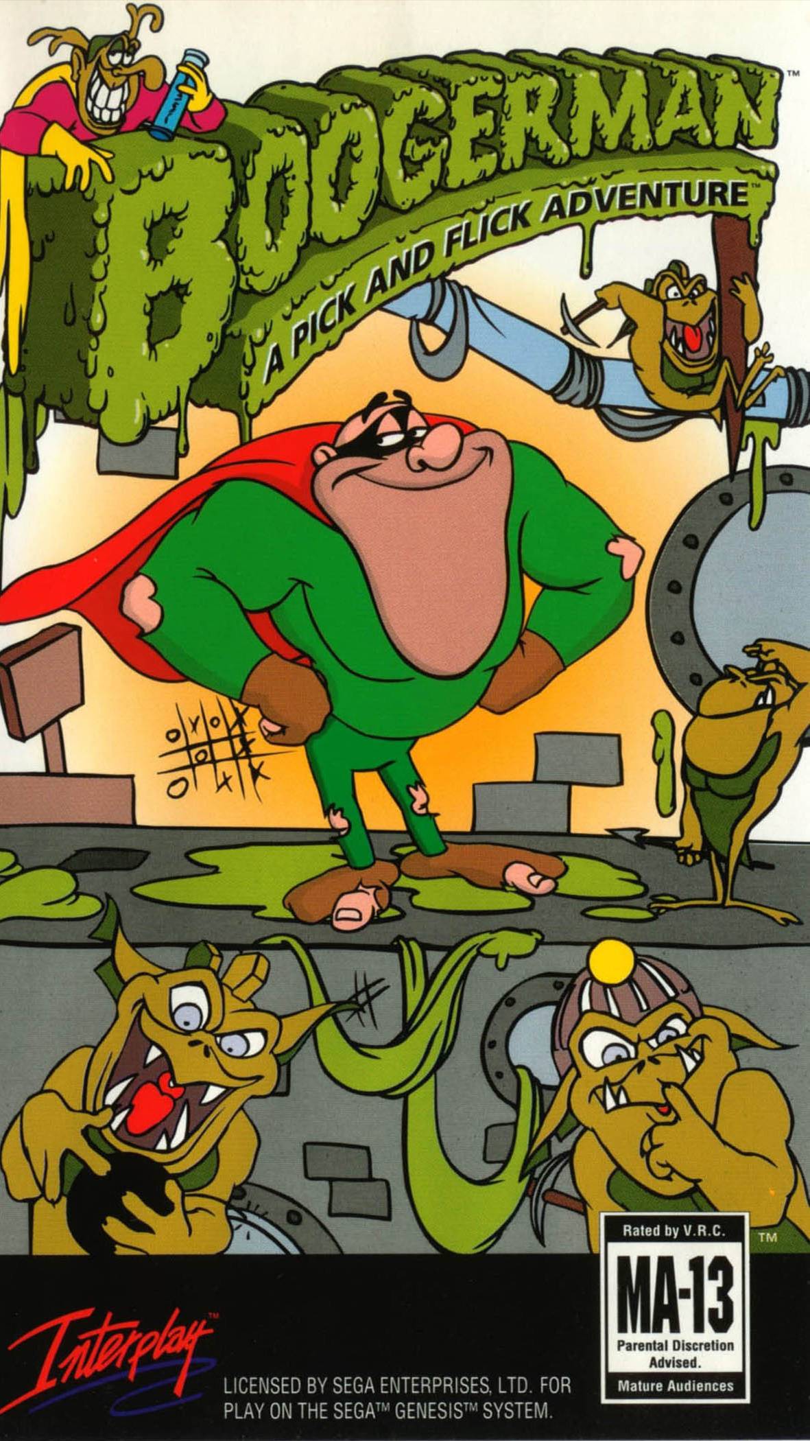 Финальный босс Boogerman Sega