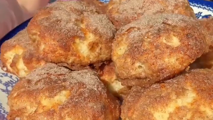 Творожно-яблочное ПЕЧЕНЬЕ...🍪🍏🍎☕😋 Рецепт в описании ✍️