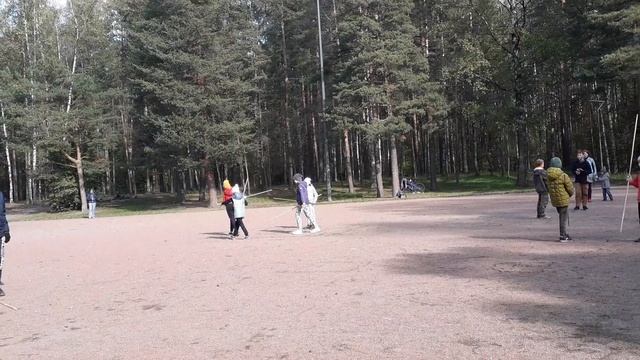 Санкт-Петербург. Сосновка, Выборгский район. Мы с детьми очень любить гулять и заниматься спортом.