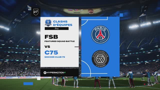 Clash Equipe • Featured Squad Battle 🆚 Soccer Club 75