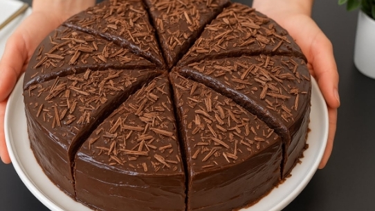 Нежный и вкусный Шоколадный ТОРТ...🍰🍫😋    Рецепт в описании ✍️
