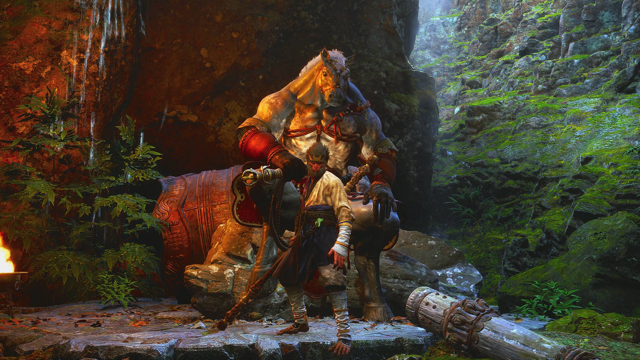 Black Myth Wukong ➢ 3 серия - НАСТАВНИК И ГОВОРЯЩИЙ КОНЬ!