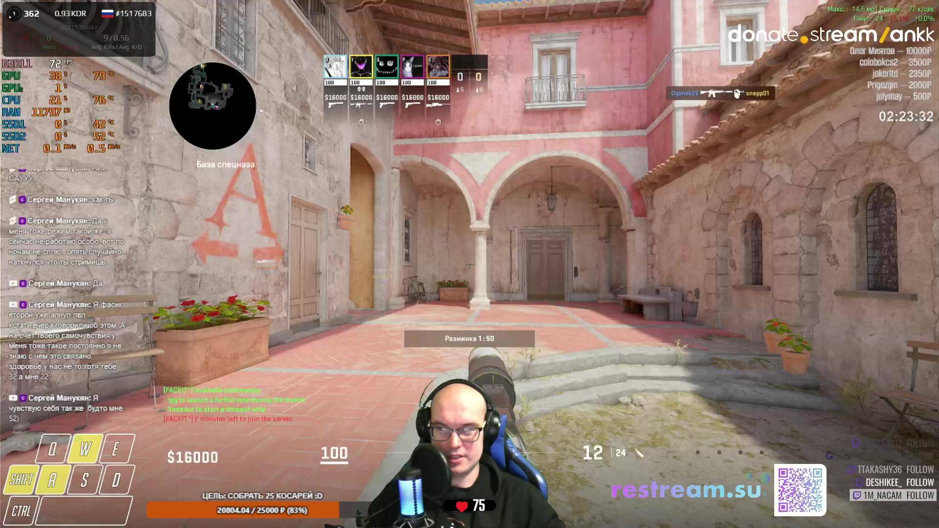 UnluckyStream428 FACEIT | Restream.su