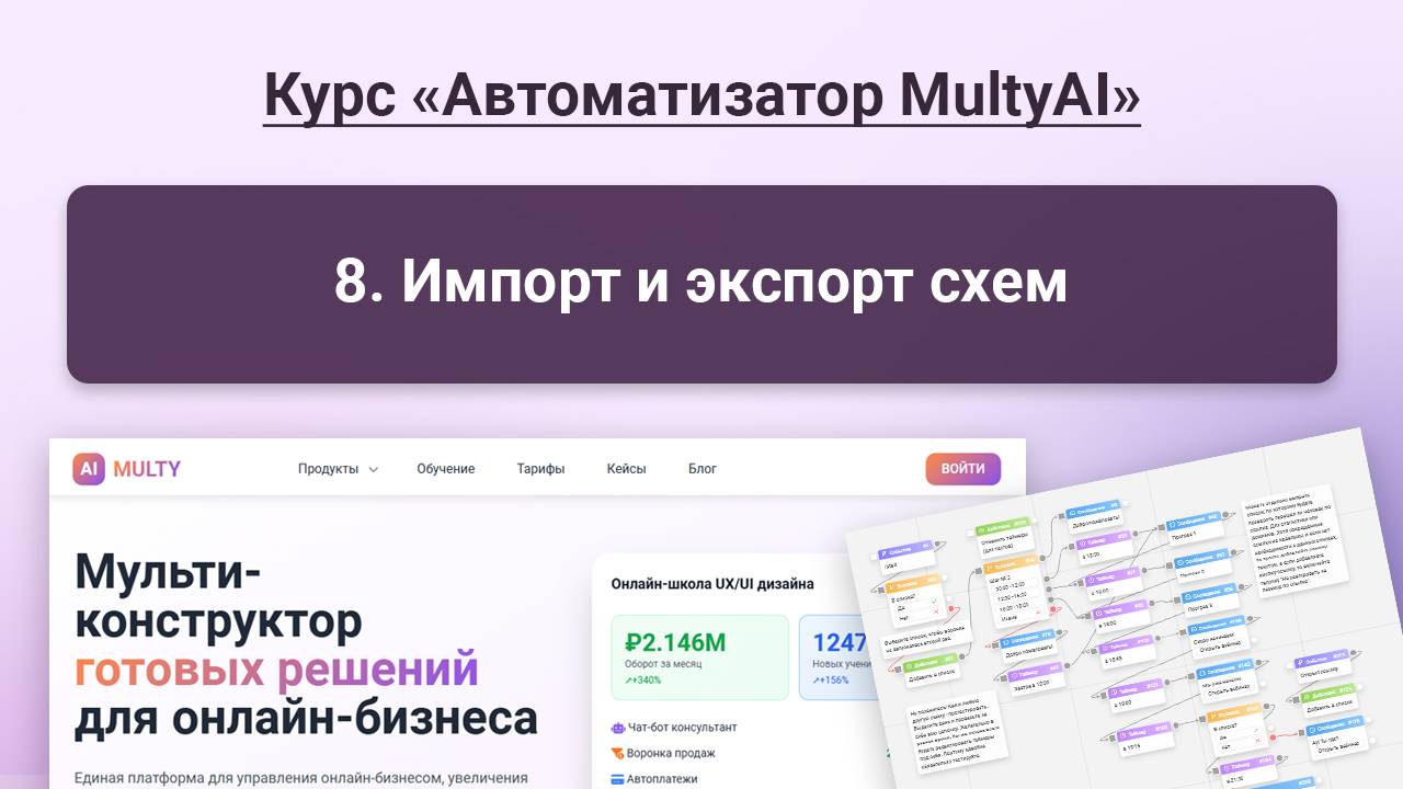 008 Импорт и экспорт схем в сервисе Multy.ai