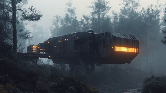 DECKARD’S CABIN ⧸⧸ 1 Hour Sci-fi Ambient Music for Focus