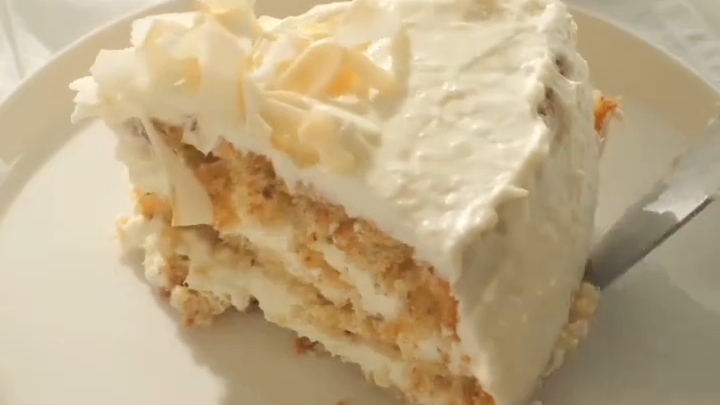 Кокосовый ТОРТ «Кокосыч»...🍰🥥😋    Рецепт в описании ✍️