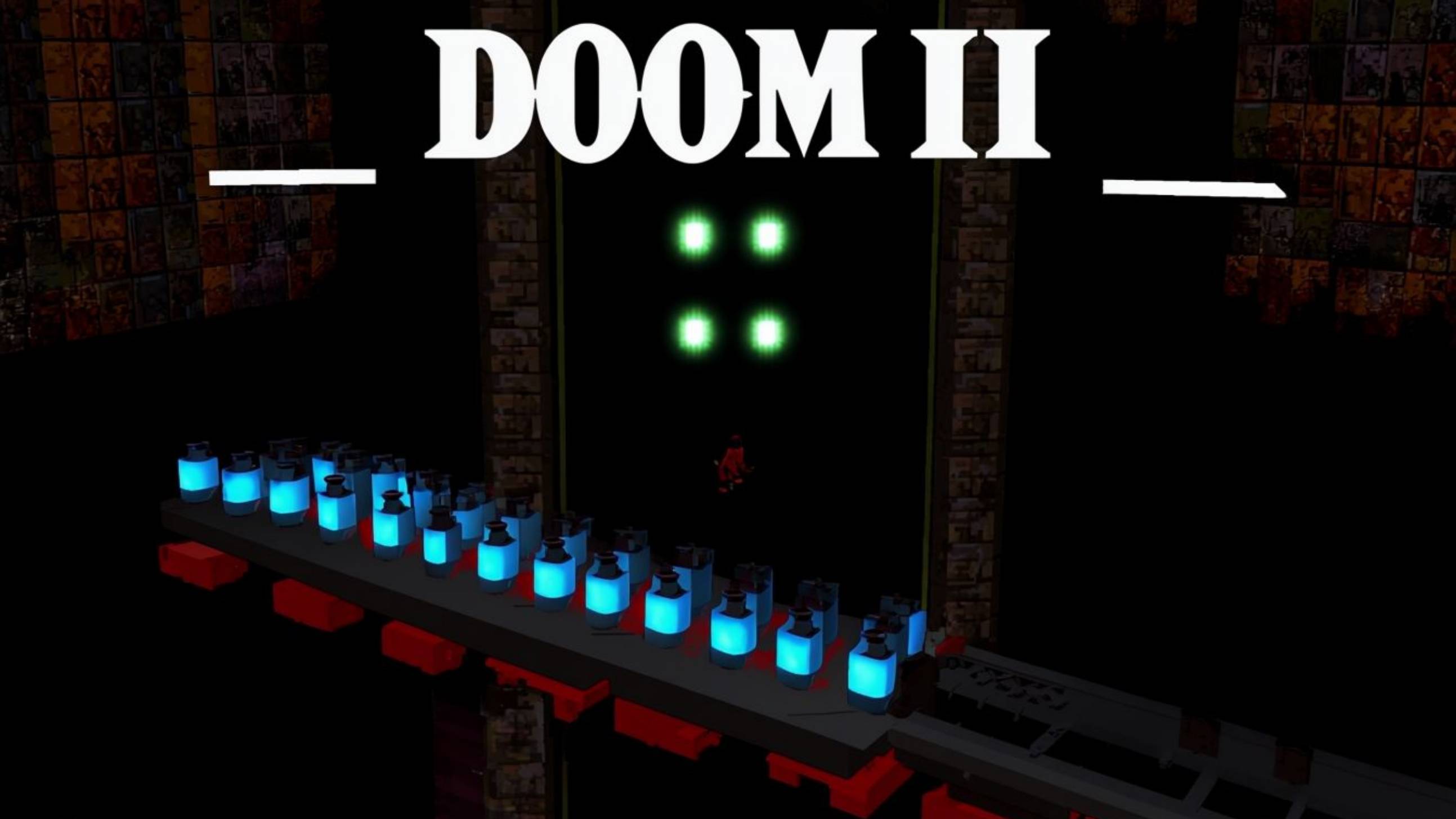 DOOM II №2 Режим "Игросериал" 60к/с - Тяжелые арены.