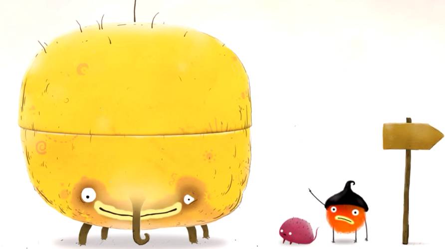 Как мультики игра CHUCHEL. Играем в смешную игру Чучел#4