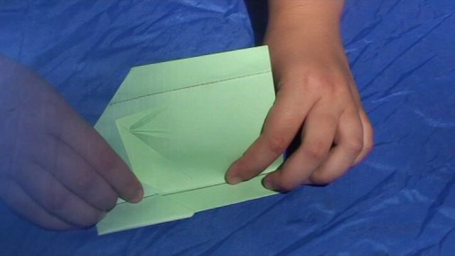 Оригами для всех, всех, всех. Ширококрылый самолёт