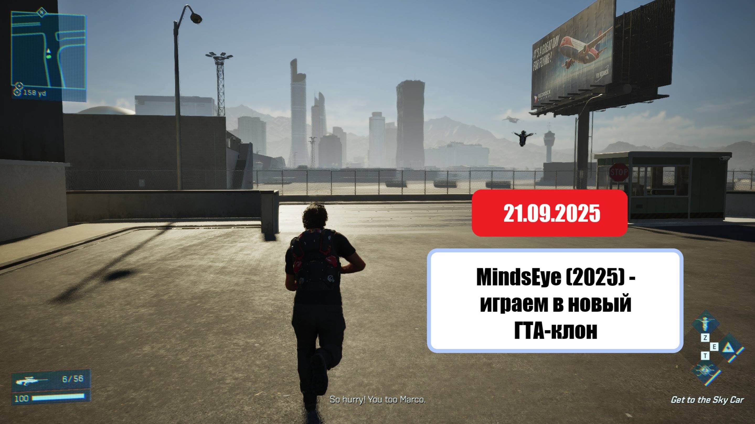 MINDSEYE (2025) - DODGE CHALLENGER и CADILLAC ESCALADE - УДИРАЕМ ОТ ТОЛП РОБОТОВ - Pt.8