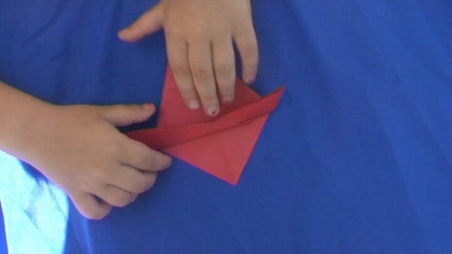 Оригами для маленьких звёздочек. Шляпка Красной Шапочки