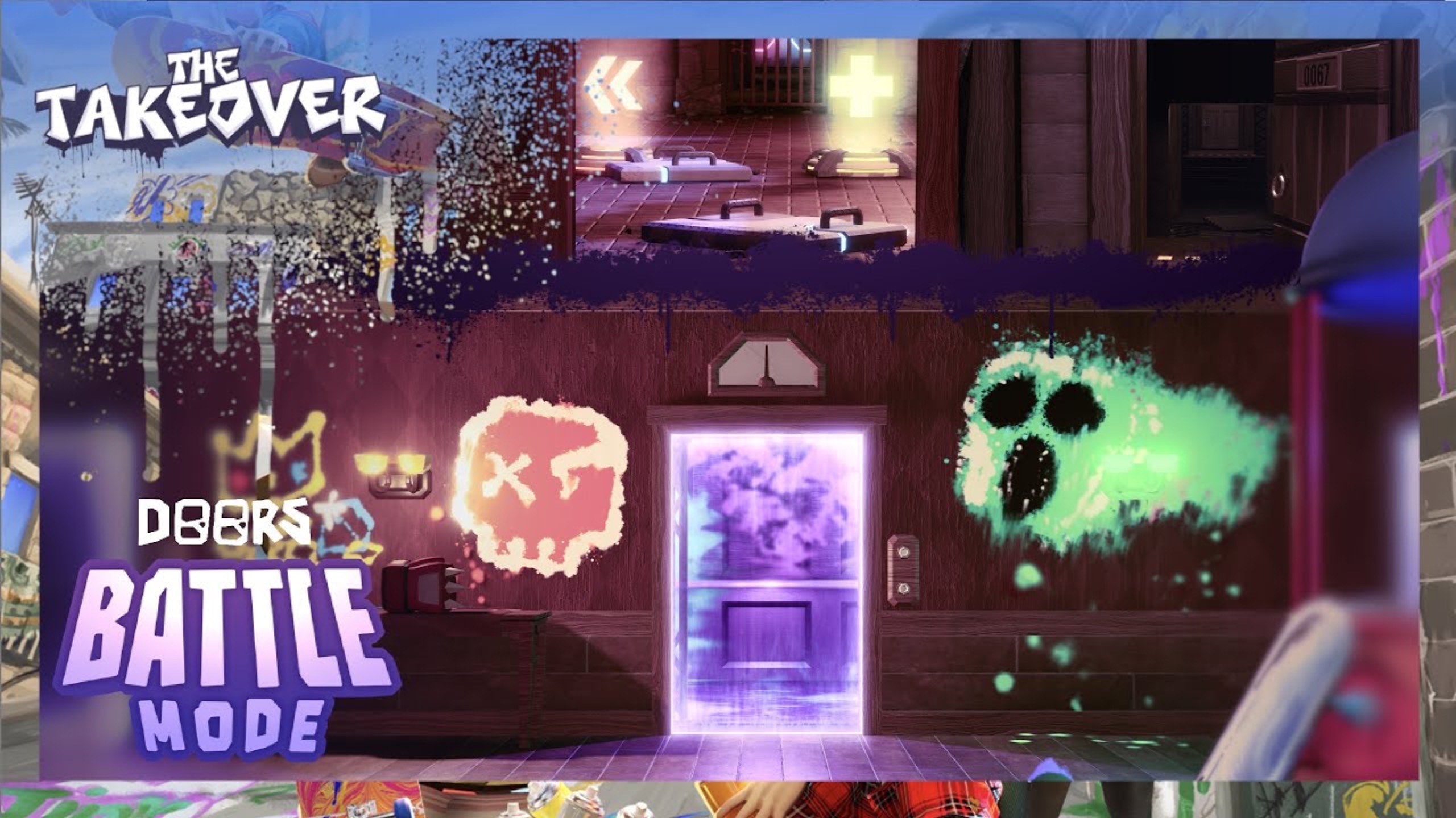 Roblox DOORS - Полное прохождение БОЕВОГО РЕЖИМА Ивент ЗАХВАТ