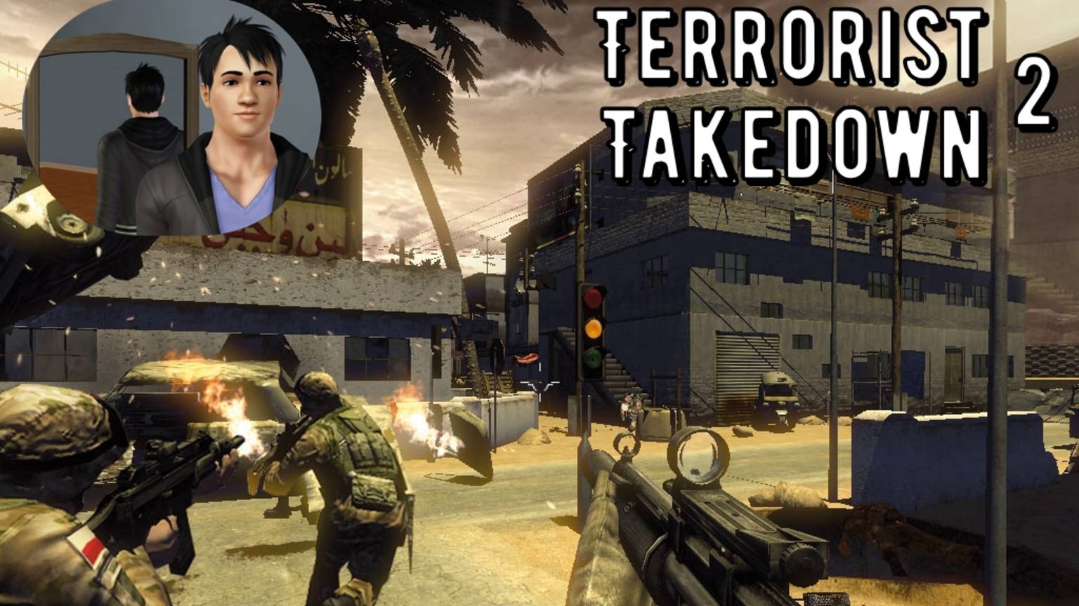 Terrorist Takedown 2 часть 7-Дворец Прохождение игры