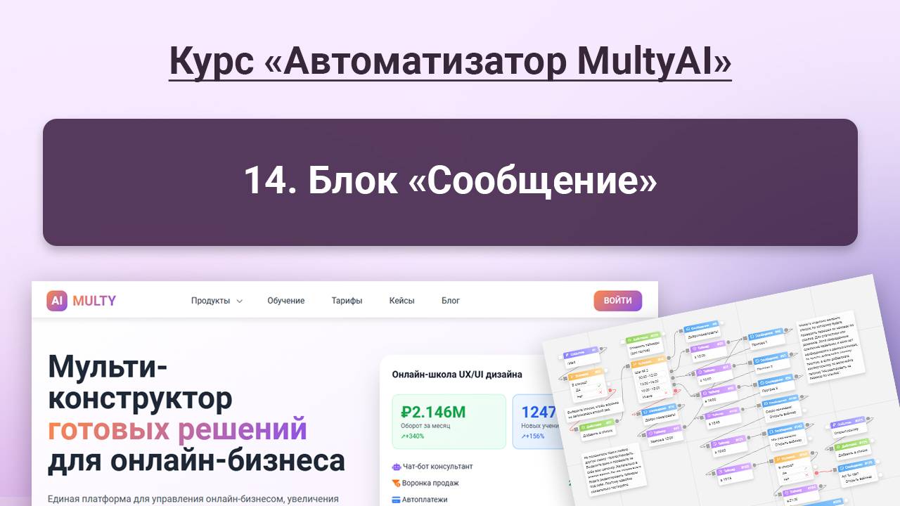 014 Блок Сообщение