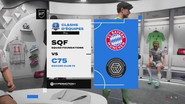 Clash Equipe •  Squad Foundations 🆚 Soccer Club 75