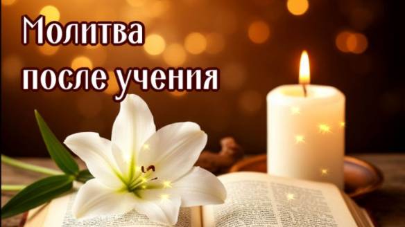 ПОСЛЕ УЧЕНИЯ