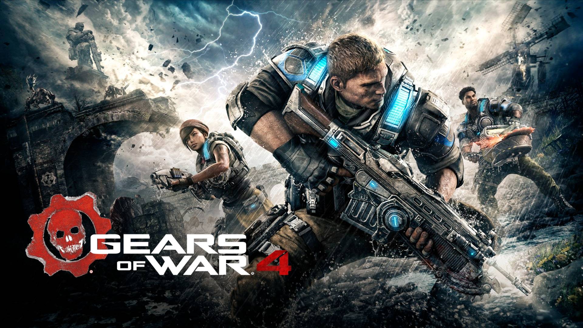 Прохождение Gears of War 4 - Грядет буря Linux Manjaro KDE 6.3.5 R9 5950X + RX 7900XT