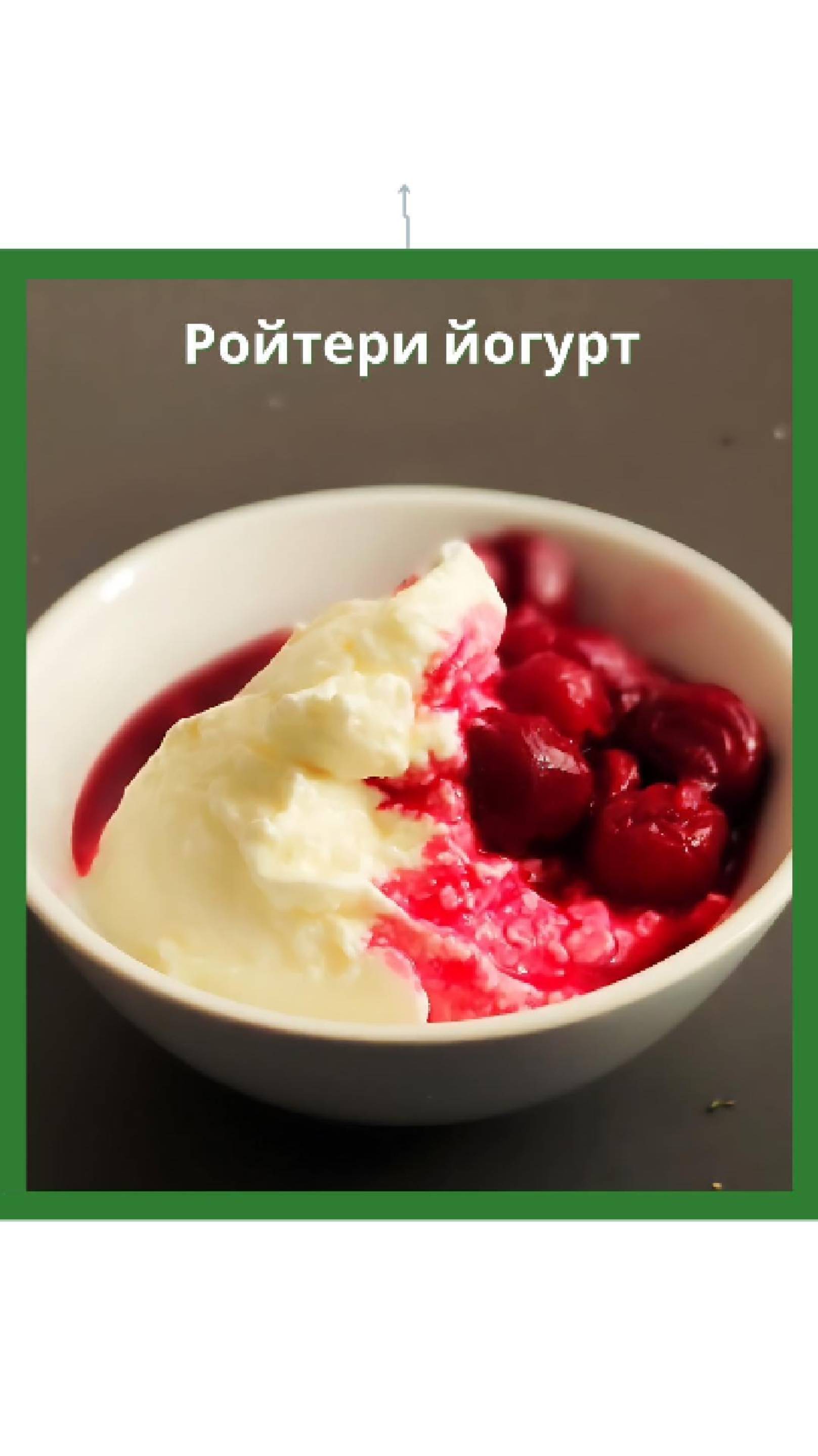 Домашний ройтери-йогурт