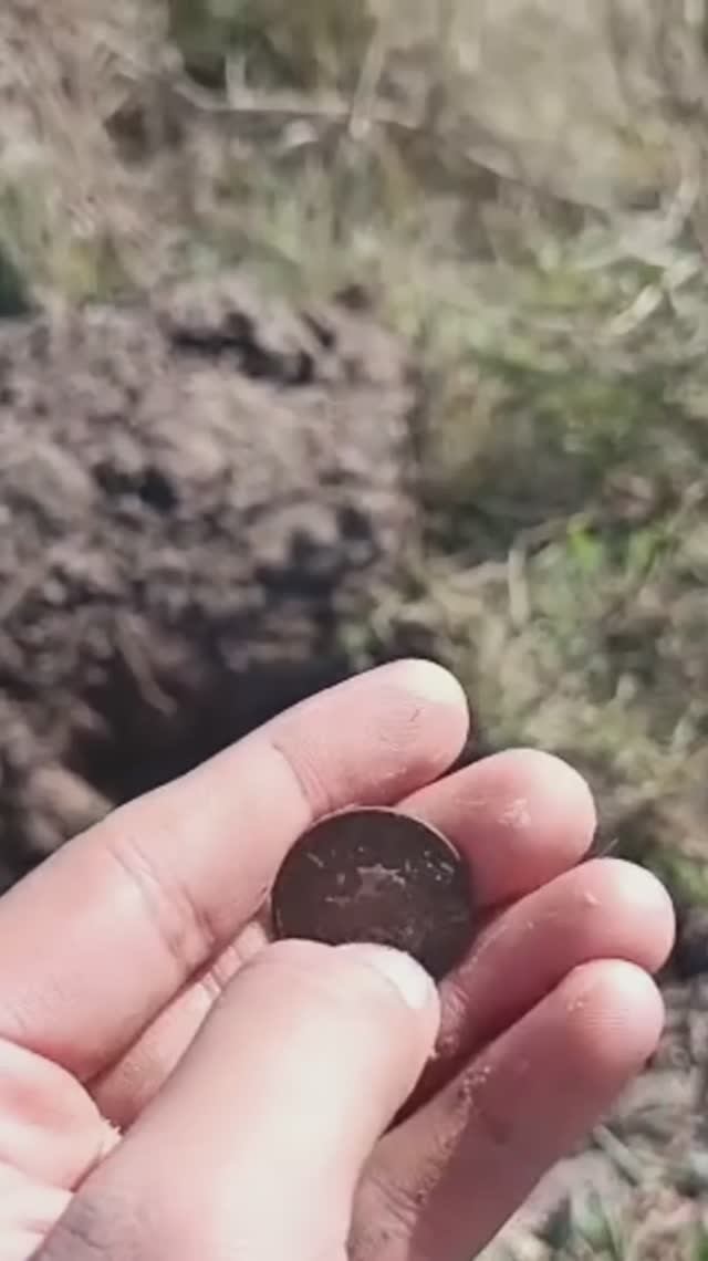 Ништячный луговой сохран монеты!