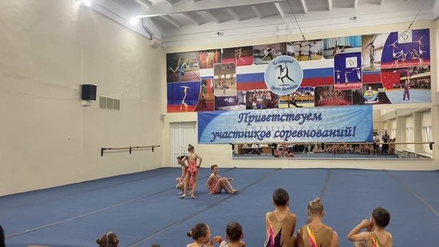 ТР 2 юношеский, Исаченко - Татренцева - Шутрова, ДЮСШ г. Гвардейск, Комбинированное упражнение