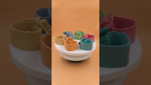 Подсвечник из гипса цветного, мастер модели.