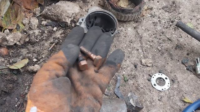 Как выглядят медные болты!!!