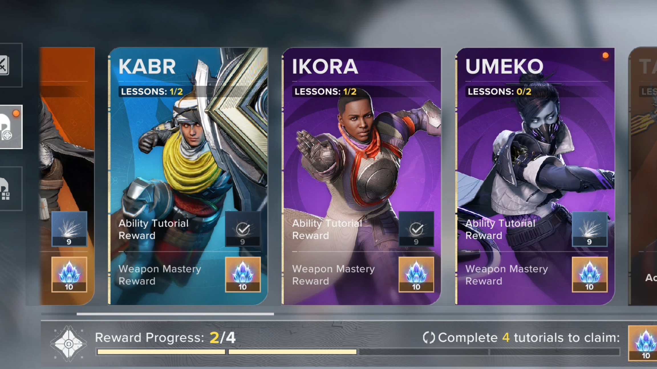 Destiny: Rising персонажи IKORA KABR UMEKO