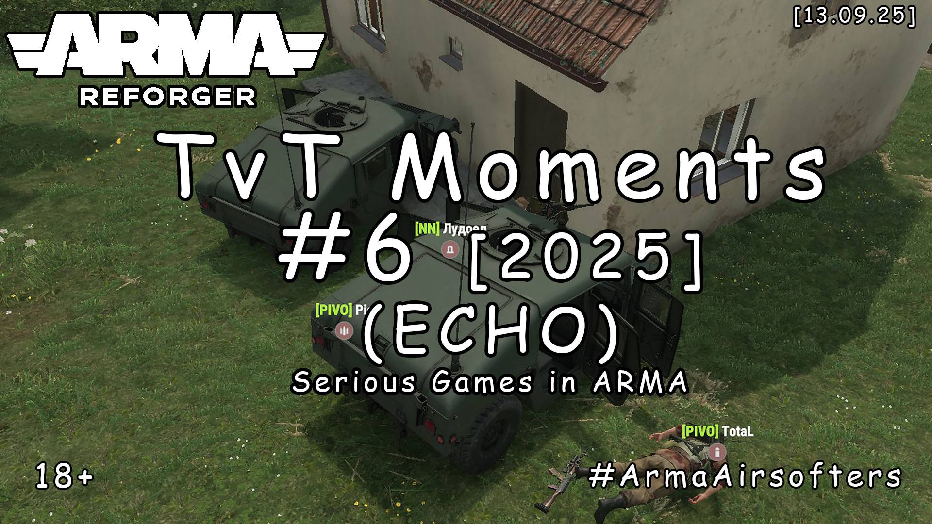 ARMA Reforger - TvT моменты #6 - Левиафан (ECHO SGA | ПОЛНОМЕТРАЖКА) [2025]