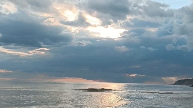 Лермонтово море на закате