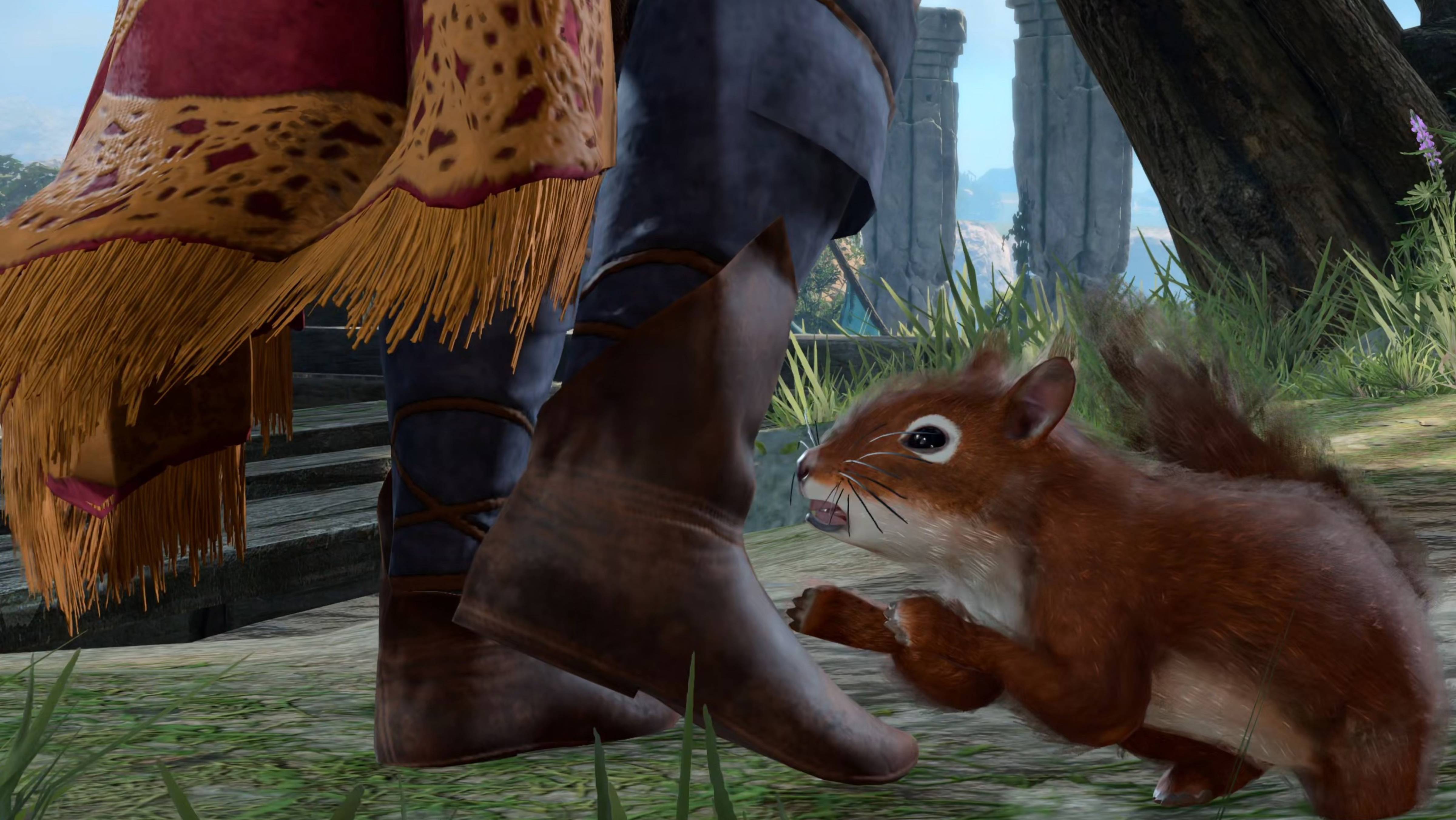 Baldur's Gate 3 (PS5 Pro) - 5 серия - Белочка по имени Веточка