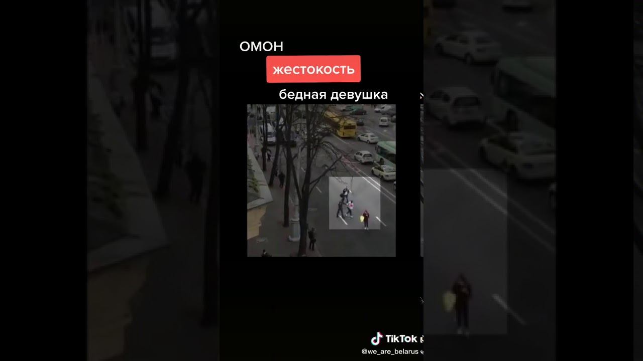 Зверства белорусского Омона на митингах :)