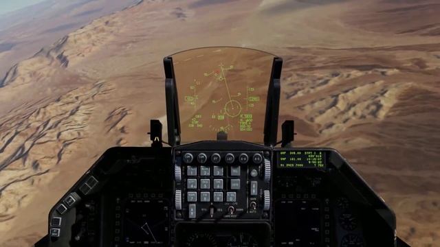 DCS World. F-16C Viper. Применение по земле пушки в режиме Strafe и неуправляемых ракет в CCIP.