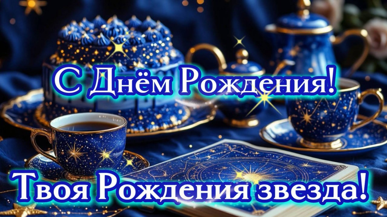 С Днём Рождения! Твоя Рождения звезда!
